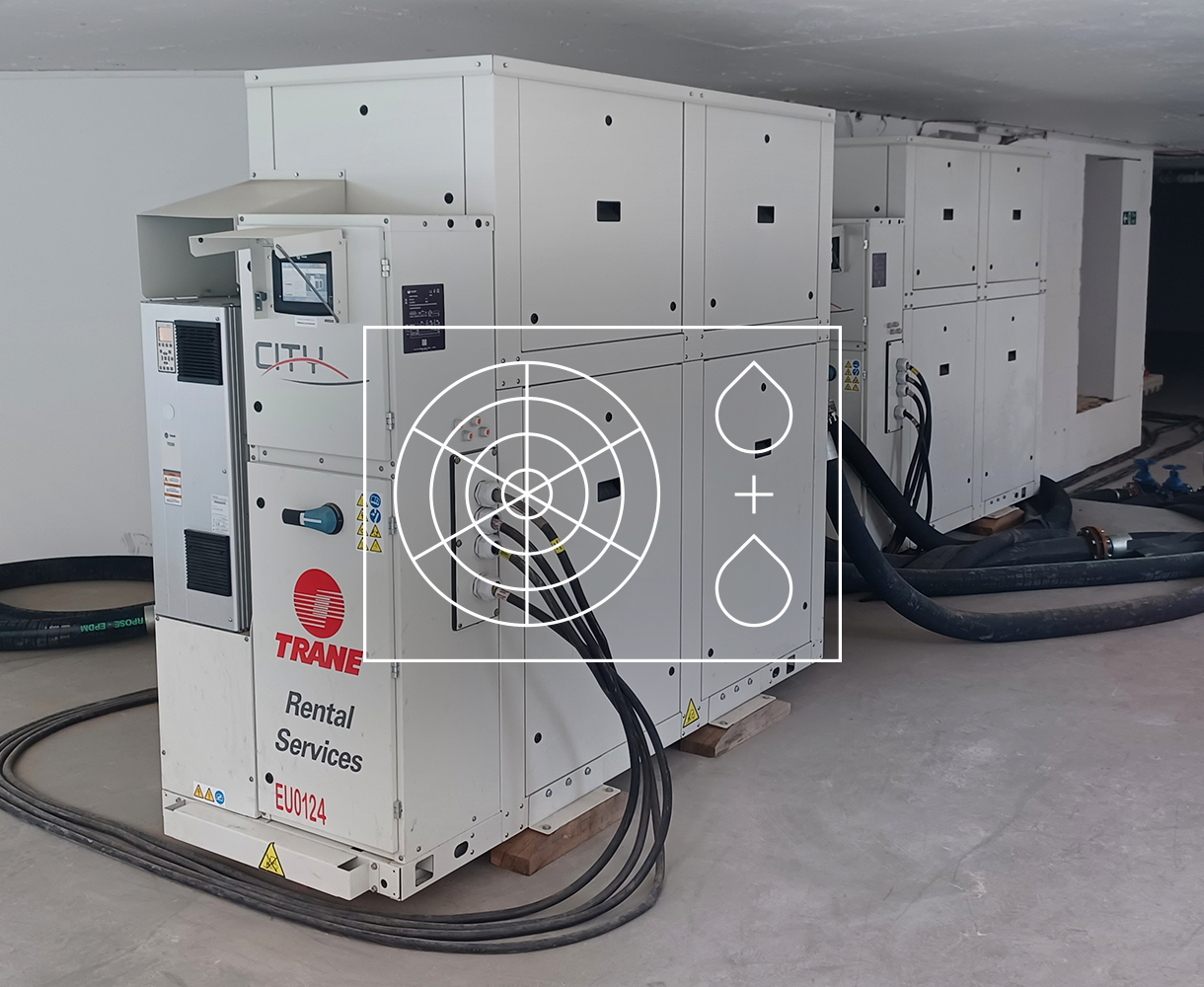 Industrial Heating Hire - Trane Rental Services